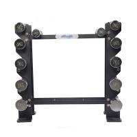 China Gymost Fitness Equipment Dumbbell Rack 3 Tier Two Layer Electrostatic Powder Coating for sale