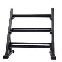 China Gymost Fitness Equipment Dumbbell Rack 3 Tier Two Layer Electrostatic Powder Coating for sale