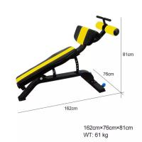 China Unisex Gym Strength Exercise Bench Adjustable Incline Decline Bench Fitness Equipment for sale