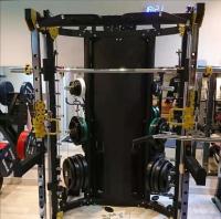 China Shandong Commercial Gym Fitness Equipment Multi Smith Machine Made of Q235 Steel Tube for sale