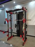 China Shandong Commercial Gym Fitness Equipment Multi Smith Machine Made of Q235 Steel Tube for sale