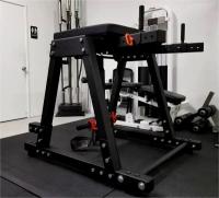 China Tube Thickness 3.0mm Reverse Hyper Machine for Leg Strength Training Fitness Equipment for sale