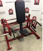 China 2020 Designed Plate Loaded Seated / Standing Shrug Commercial Steel Construction for sale