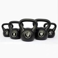 China Portable Kettlebell for Free Weight Training Rubber Coated Fitness Exercise Body for sale