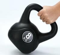 China Portable Kettlebell for Free Weight Training Rubber Coated Fitness Exercise Body for sale