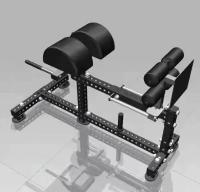 China Medium Loader Steel Glute Ham Raise The Perfect Addition to Your Fitness Regimen for sale