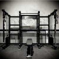 China Commercial Gym Fitness Squat Rack and Cable Crossover Machine Multi Function Exercise for sale
