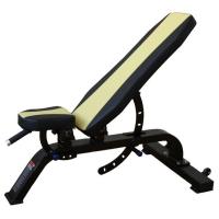 China Commercial Gym Equipment Indoor Adjustable Super Weight Bench with Frame Color Option for sale