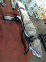 China Commercial Gym Equipment Indoor Adjustable Super Weight Bench with Frame Color Option for sale