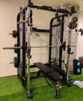 China Commercial Multi-functional Smith Machine for Gym Fitness Equipment 2200*1500*2250mm for sale
