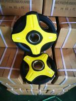 China Strength Training Bumper Weight Plate with Customized Logo Availabled Gym Equipment for sale