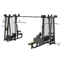 China 8 Stations Functional Trainer Gym Equipment for Unisex Optional Selectable Frame Color for sale