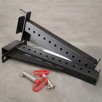 China Customized Logo Availabled Long Arm Safety Bar for Commercial Gym Equipment Squat Rack for sale