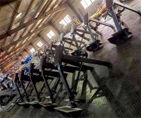 China Plate Loaded Machines for T Bar Row 1850*790*1190mm Commercial Strength Training for sale