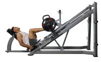 China 45 Degree Leg Press Machine Plate Loaded Strength Exercise Equipment for Fitness Gym for sale