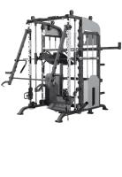 China Rectangular Tube Steel Q235 Multi Functional Trainer Power Rack for Strength Training for sale