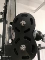 China Rectangular Tube Steel Q235 Multi Functional Trainer Power Rack for Strength Training for sale