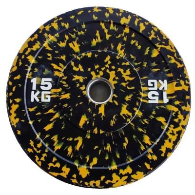 China Home Gym Equipment Unisex Rubber Weight Plate with Customized Logo Availabled for sale