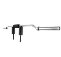China Direct Gym Power Weightlifting Olymp Bar Safety Squat Bar for Gender-Neutral in Sliver for sale