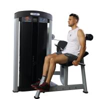 China 3.0mm Tube Strength Training Indoor Seated Calf Raise Machine with Pin Load Selection for sale