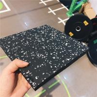 China Gym Rubber Mat with Thickness Options of 10mm/15mm/20mm/25mm/30mm and High Durability for sale