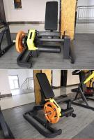 China Steel Gym Strength Training Free Weight Seated Leg Extension with Durable Steel Frame for sale
