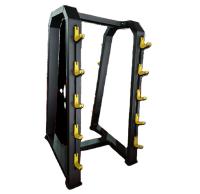 China Commercial Weightlifting Plate Barbell Storage Rack Stand for Gym Enthusiasts for sale
