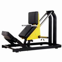 China 2023 Top Rated Plate Loaded Calf Raise Leg Press Knees up Machine for 140KG Commercial for sale