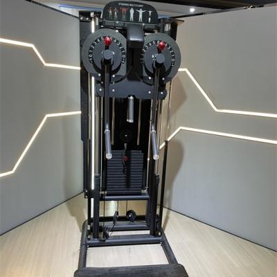 China Steel Commercial Gym Equipment Pin Loaded Machines Shoulder Raise Standing Lateral Raise 2150*1430*1580 for sale