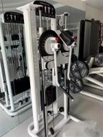 China Steel Commercial Gym Equipment Pin Loaded Machines Shoulder Raise Standing Lateral Raise 2150*1430*1580 for sale