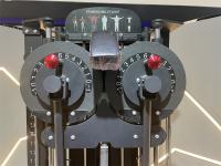 China Steel Commercial Gym Equipment Pin Loaded Machines Shoulder Raise Standing Lateral Raise 2150*1430*1580 for sale