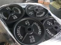 China Upgrade Your Free Weight Training with Standard Weight Plates Made of Steel Iron for sale