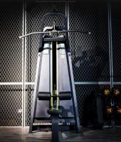 China Universal Medium Loader Lat Pulldown Handle Steel Material Low Row Machine Accessories for sale