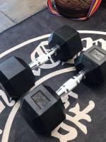 China Customized Logo Commercial Free Weight Training Dumbbell Fitness for Body Building for sale