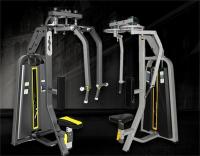 China Weight Stack Machine for Chest Press and Pec Flys in Strength Training Gym Equipment for sale