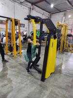 China Gym Equipment Steel Chest Press Pec Fly Machine with Pin Load Selection 1350*1320*1580 for sale