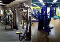China Gym Equipment Steel Chest Press Pec Fly Machine with Pin Load Selection 1350*1320*1580 for sale