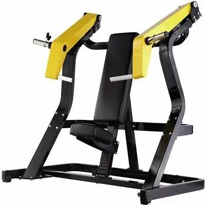 China Plate Loaded Seated Incline Chest Press Machine Fitness Equipment with Customized Logo for sale