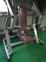 China Plate Loaded Seated Incline Chest Press Machine Fitness Equipment with Customized Logo for sale