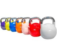 China Competition Kettlebell for Pro Grade Workout Unisex Powder Coated Cast Iron Free Weight for sale