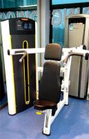 China Pin Loaded Seated Shoulder Press Bench Designed for Professional Sports Gym Equipment for sale
