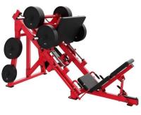 China Optional Selectable Medium Loader Plate Loaded Fitness Equipment 45 Degree Leg Press for sale