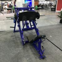 China Optional Selectable Medium Loader Plate Loaded Fitness Equipment 45 Degree Leg Press for sale
