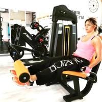 China Fitness Sport 2 in 1 Seated Leg Curl Leg Extension Machine with 3.0mm Tube Thickness for sale