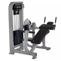 China Steel Q235 Commercial Pin Loaded Seated Crunch Abdominal Machine for Indoor Exercise for sale