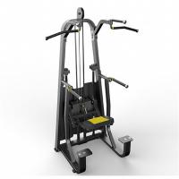 China Medium Loader Fitness Strength Training Pin Load Selection Machines Pull Up Dip Station 1500*1205*2310 for sale
