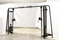 China Medium Loader Gym Equipment Adjustable Pulley Back Exercise Squat Rack Cable Crossover Machine for sale