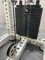 China Strength Training 2 in 1 High Pull Low Row Fitness Equipment with Multi-Level Adjustment for sale