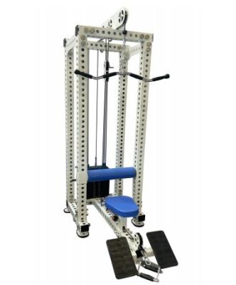 China Fitness Center 2 in 1 Lat Pull Down Low Row Tube Thickness 3.0mm Commercial Equipment for sale