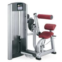 China Commercial Gym Equipment Pin Loaded Abdominal Trainer Adjustable Back Extension Machine for sale
